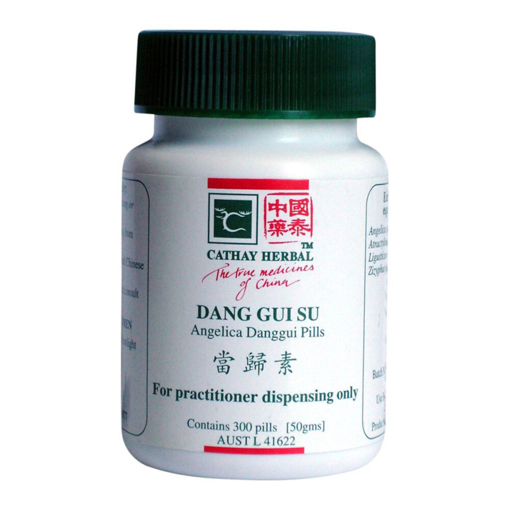 Cathay Herbal Angelica Danggui Formula (Dang Gui Su 當歸素 CH319 ...